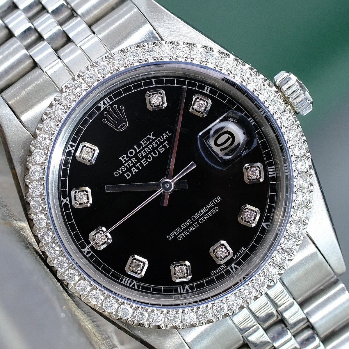 Black Diamond Rolex Watches