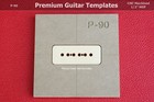 P-90 Pickup Router Template P90 CNC TELE 1/2" MDF 0.5" | eBay