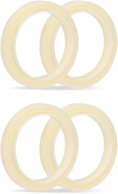 54Mm Silicone Steam Ring, 4Pcs Silicone Gasket Accessories Suitable for ...