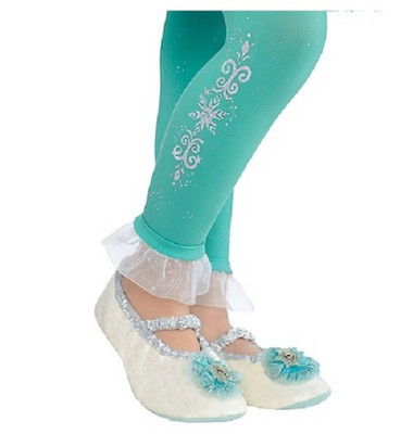 Disney's Frozen- Child Elsa Tights Small 4-6 TIGHTS ONLY | eBay
