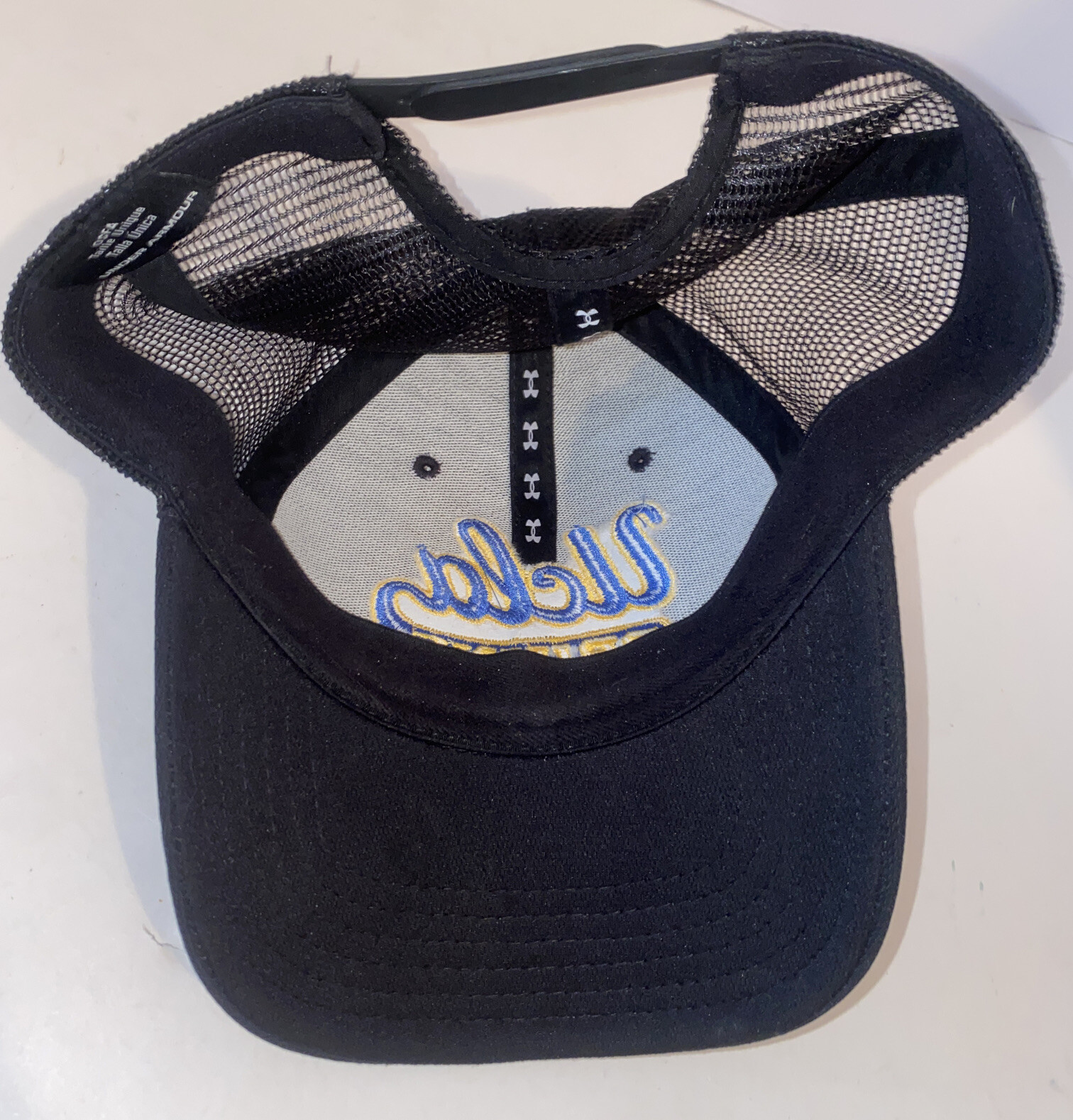 UCLA BRUINS Under Armour Black Mesh Cap Hat Adjustable Snapback | eBay