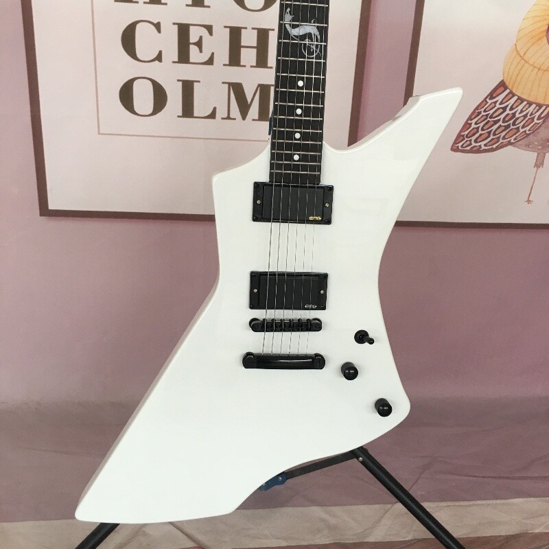 Snakebyte Explore Electric Guitar White Active Pickup Rosewood ...