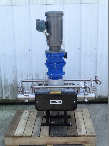 Binks E2 Electric Smart Pump, 1HP 230/460v, 1" Sanitary Connections ...