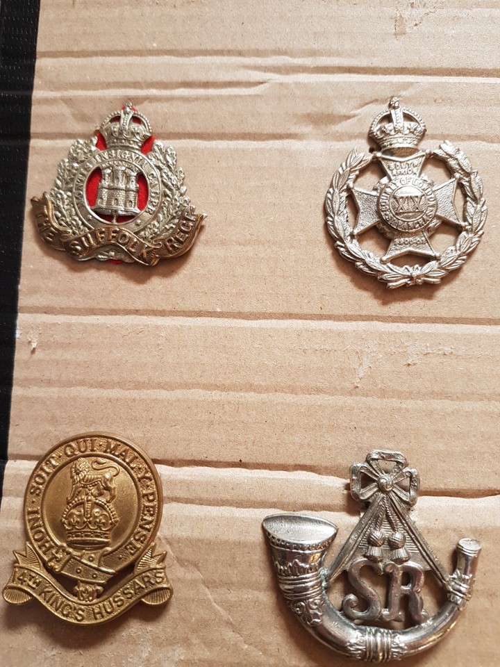 Job Lot of Military Cap Badges | eBay UK