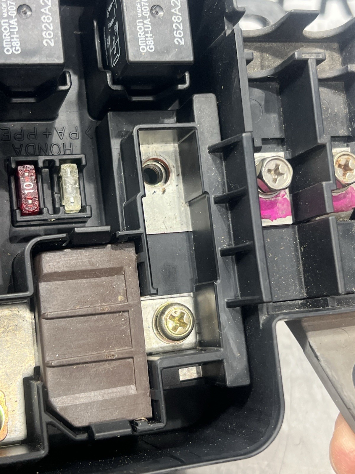 1996-2000 Honda Civic EK Under Hood Fuse Box w/ Fuses Relays & Diagram ...