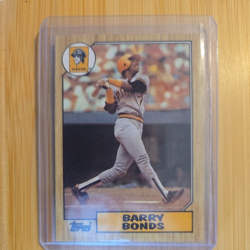 Barry Bonds #320 (1987 Topps) Misprint/Errors baseball card | eBay