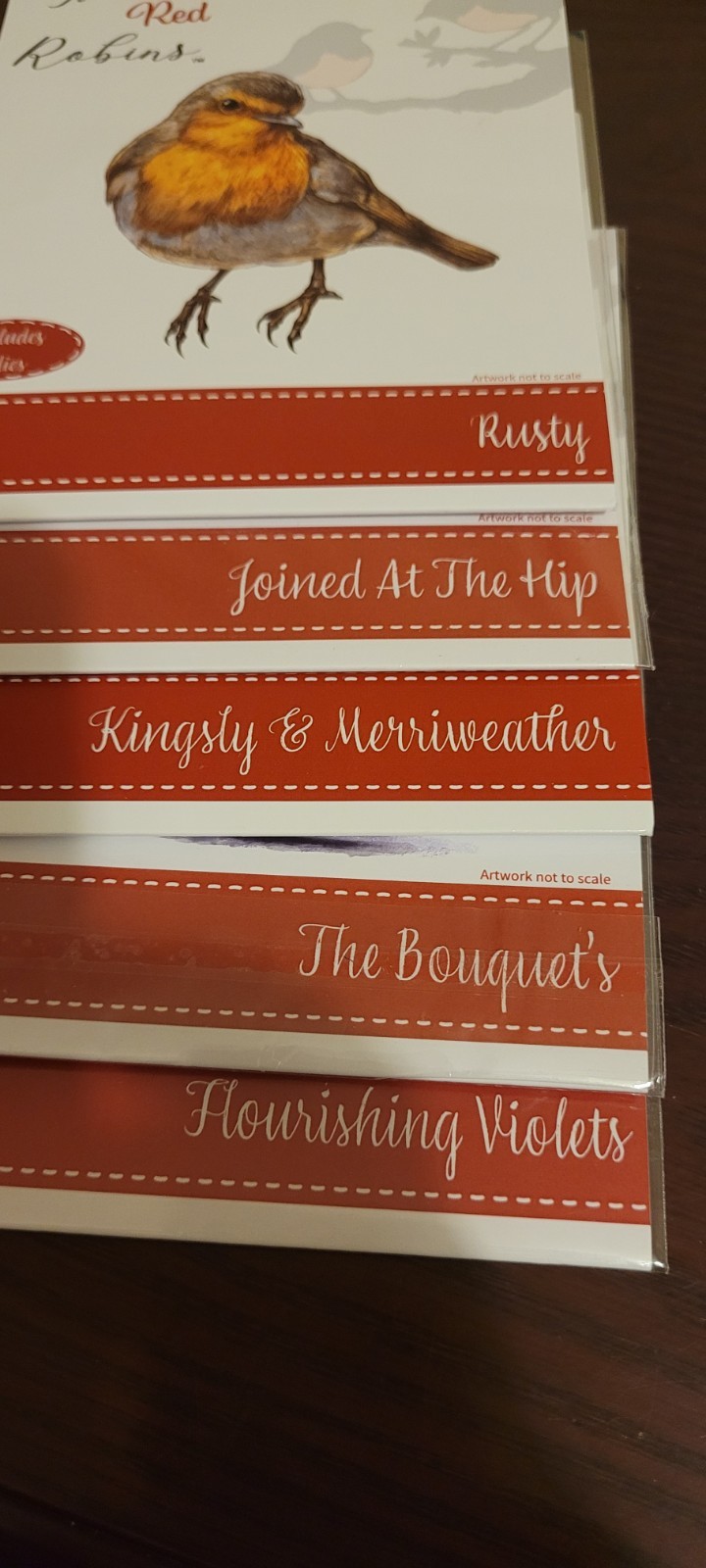 two red Robins. Wildlife die set bundle. | eBay UK