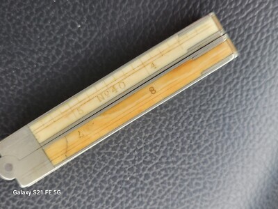 Early German Silver Old Stanley Folding Caliper Ruler No. 40 Antique | eBay
