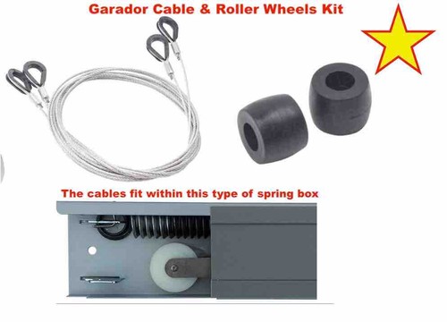 GARADOR PN58 PN57 SPRING BOX CABLES WIRES ROLLER REPAIR KIT garage door ...