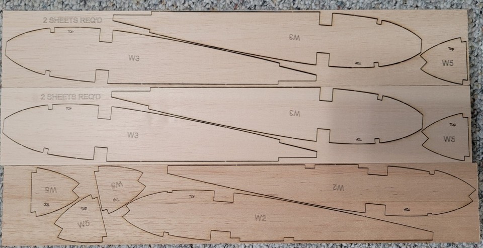 Big Stik 60 Sport Aerobatic 68" WS RC Airplane Laser Cut Balsa & Ply ...
