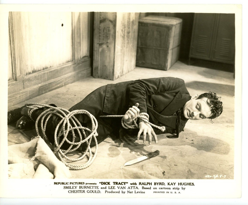 Vintage 8x10 Photo Dick Tracy (serial) 1937 Ralph Byrd Kay Hughes ...