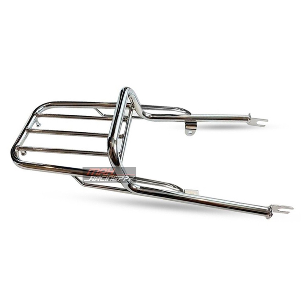 REPLACEMENT SEAT LONG RED + REAR RACK SILVER FOR HONDA SUPER CUB C125 ...