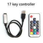 5V 12V 24V USB Led Strip RGB Remote Controller RGB Strip Controller ...