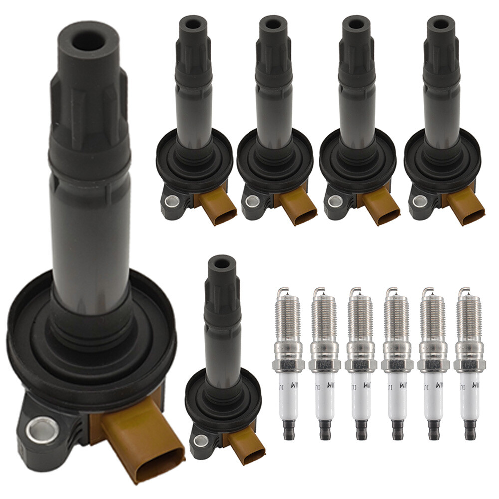 6X Ignition Coils + iridium Spark Plugs For 15-20 Ford Transit 3.5L ...