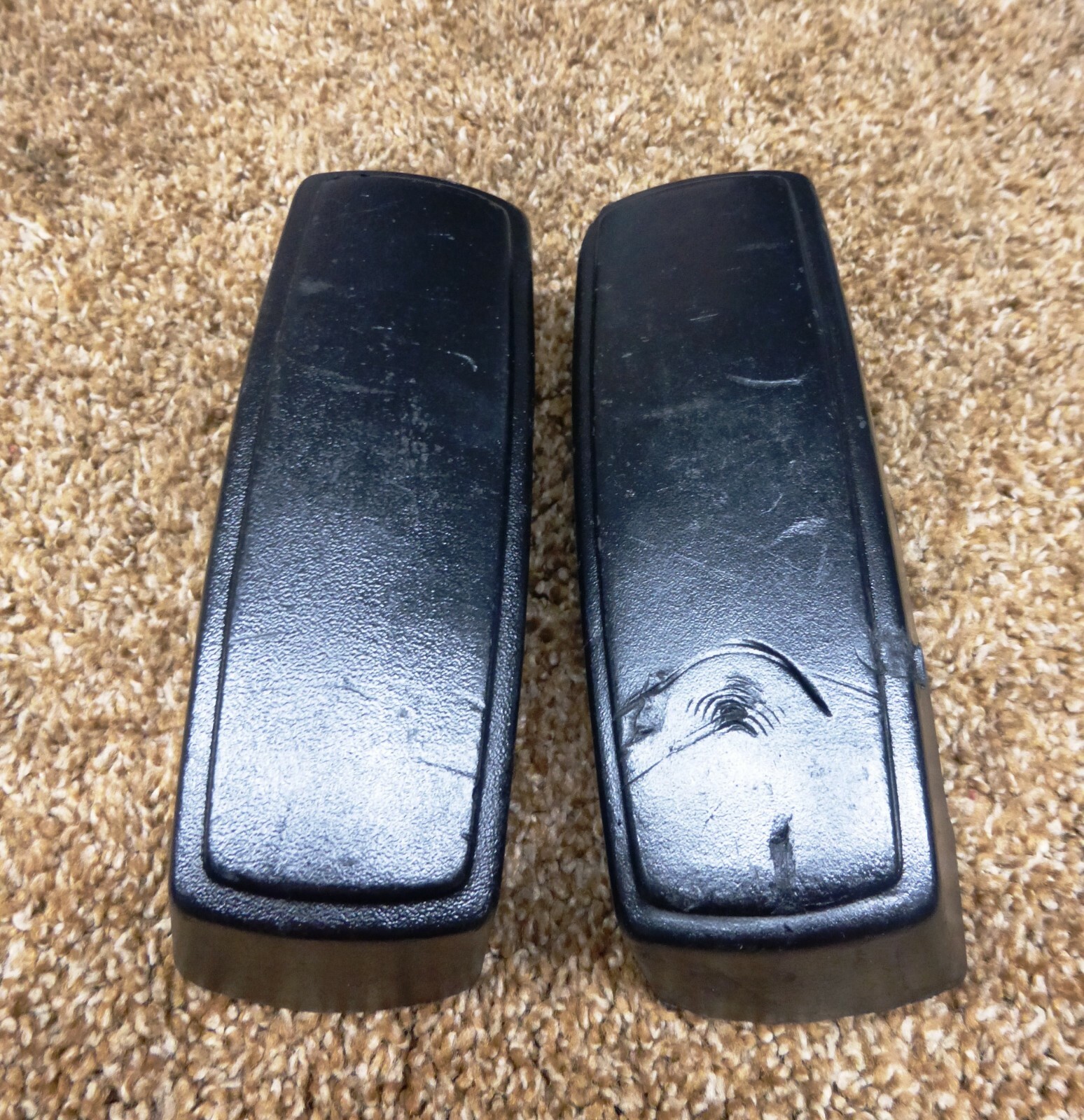 1984 VW Mk1 Rabbit Cabby Front Rear Bumper Guards Hardware Overriders ...