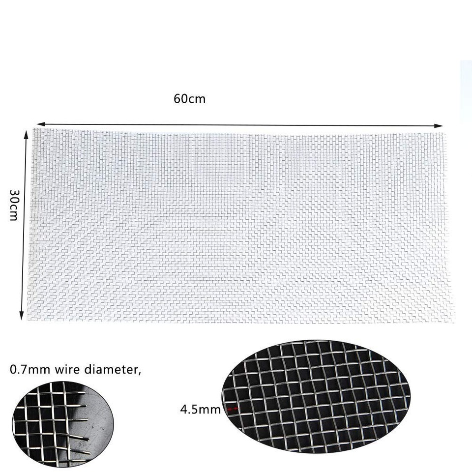 Stainless Steel Woven Wire Mesh Roll, Metal Mesh Sheet, Screen Window ...