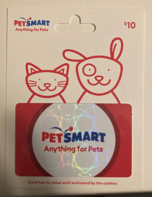 PetSmart Anything For Pets Gift Card No $ Value Collectible | eBay
