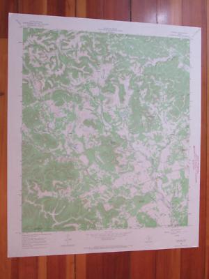 Tarpley Texas 1968 Original Vintage USGS Topo Map | eBay