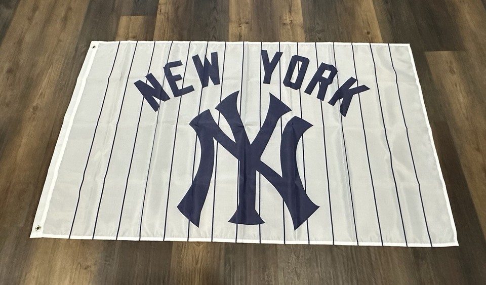 New York Yankees Flag 3x5 Ft Baseball New Banner Blue white | eBay