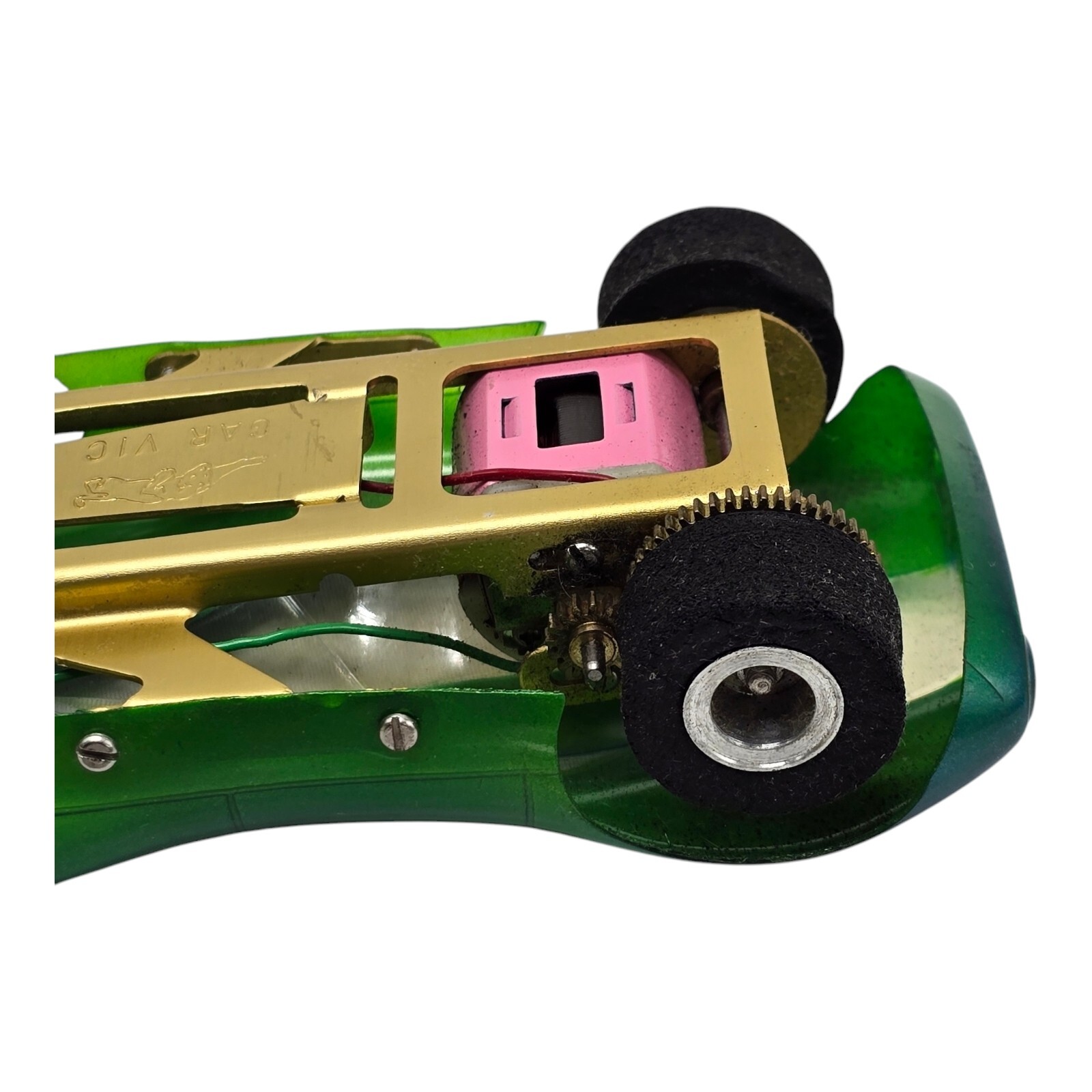 Vintage Gar-Vic Sonic Needle GT-X15 1/24 Scale Slot Car & Box - READ ...