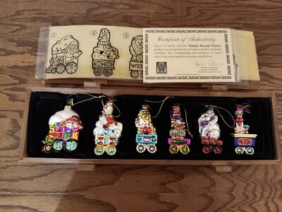 Thomas Pacconi Classics, 2004 Circus Train Set Of 6 With Box, Great ...