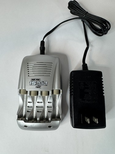 Rayovac 15 Minute Battery Charger IC3 PS6 - Includes AC Power - Tested ...