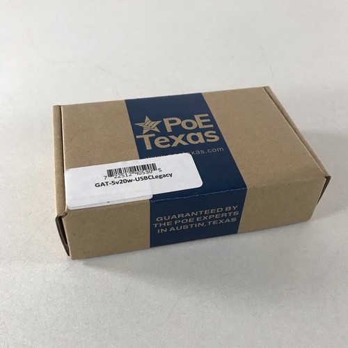 Lot of 33: PoE Texas PoE Splitter/Converter for 5 Volt 20 Watt GAT ...