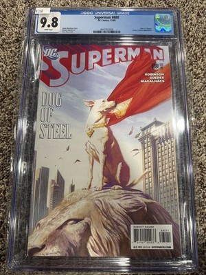 Superman #680 CGC NM/M 9.8 Krypto the Dog of Steel! Alex Ross Cover! DC ...