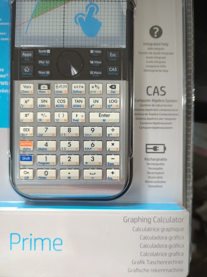 HP Prime Handheld Graphing Calculator Cas New Sealed | eBay