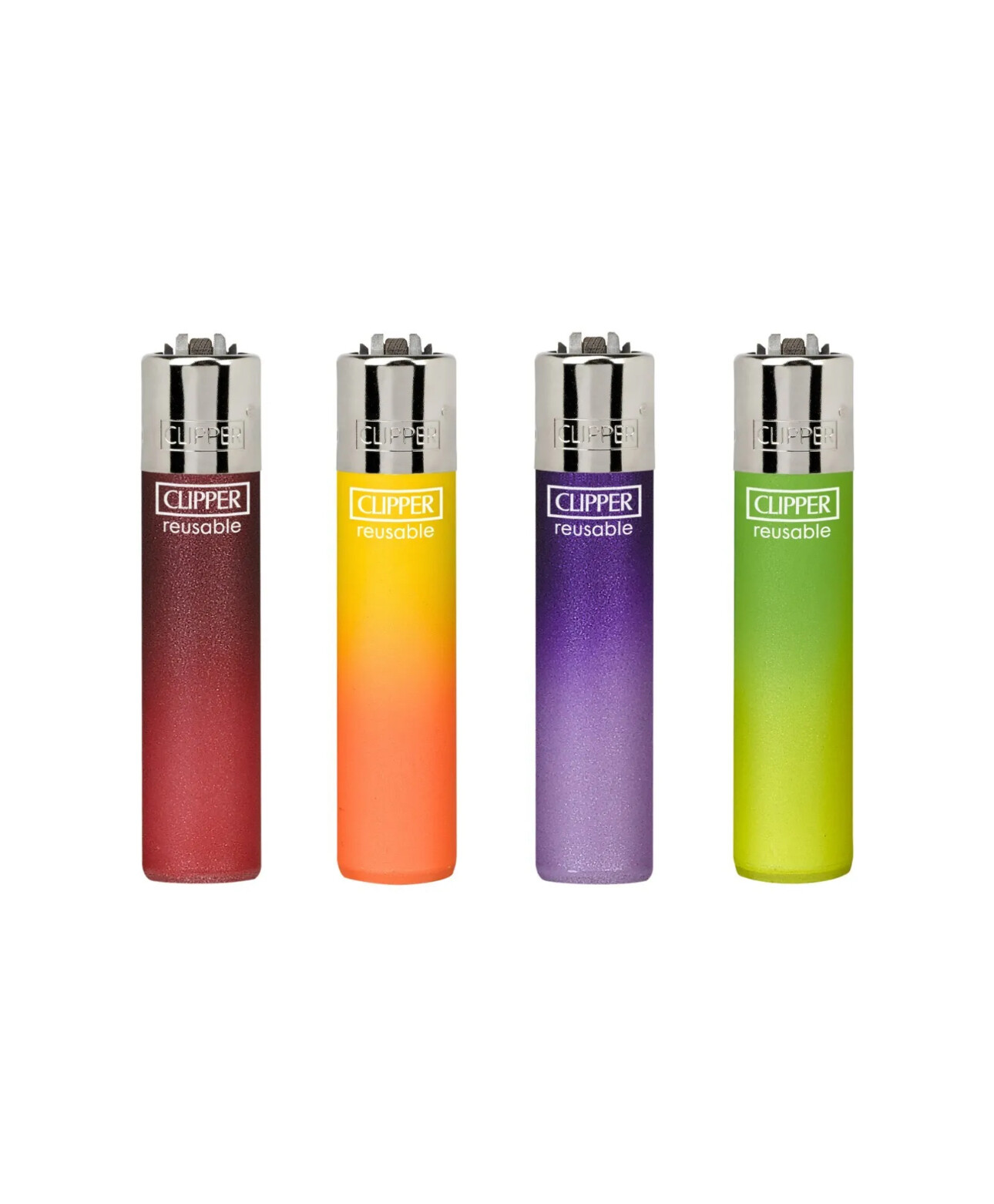 4 x CLIPPER LIGHTERS MIX DESIGNS NEBULA, CRYSTAL & GRADIENT | eBay UK