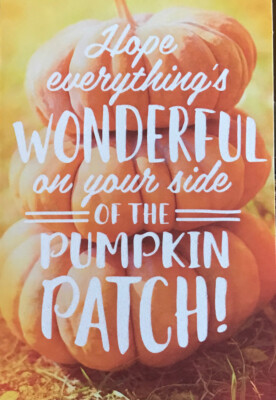 Happy Halloween, Across the miles, Pumpkins, Hallmark, Greeting Card | eBay