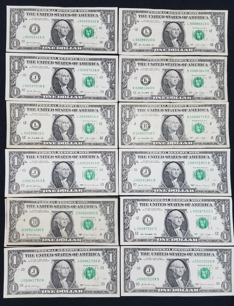 Play Money One Dollar Printable