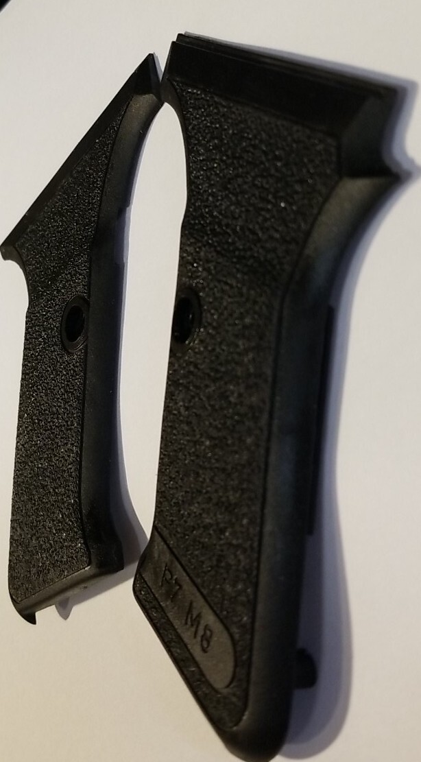 Heckler and Koch HK P7 M8 pistol grips black plastic | eBay