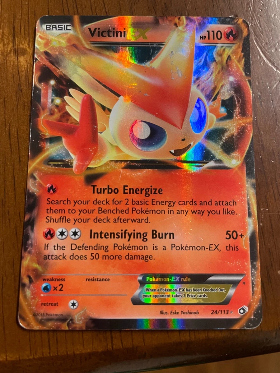 Pokemon Victini Card Ex