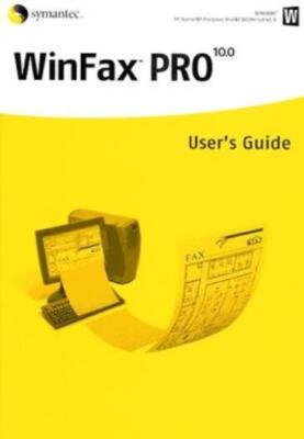 WinFax Pro 10 PC CD receive send forward faxes computer fax documents ...