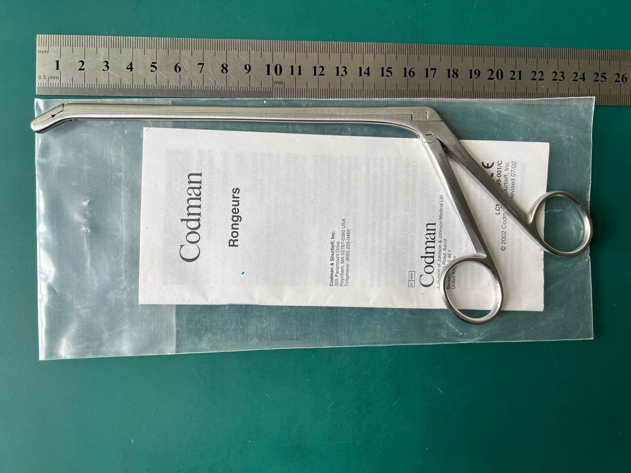 Codman Orthopedic Neuro Spurling IVD Rongeurs 4mmx10mm 53-1242 for sale online | eBay