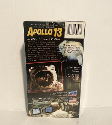 UAV Entertainment NASA Series, APOLLO 13 Documentary (1995), VHS | eBay