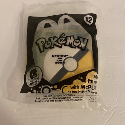 2014 McDonalds Pokemon Happy Meal Toy Disc #12 Mewtwo NEW with Card | eBay