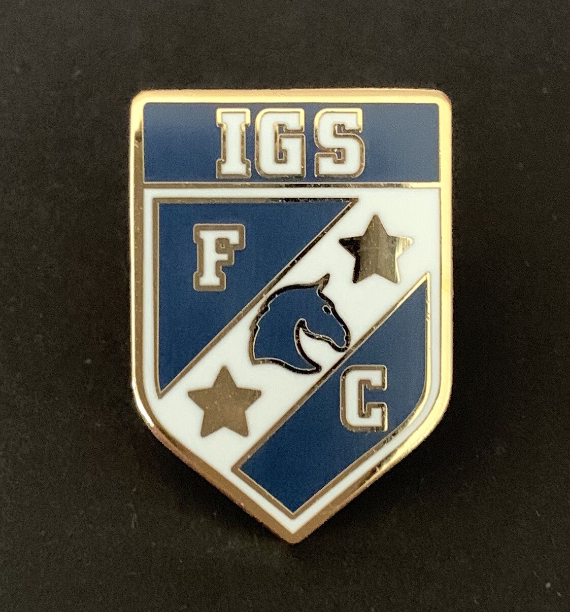 IGS / Invicta Gold Stars FC Non-League football pin badge | eBay UK
