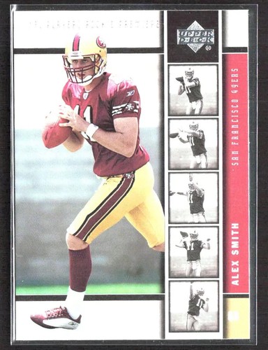 2005 Upper Deck Rookie Premiere Alex Smith #2 RC Rookie Card San ...