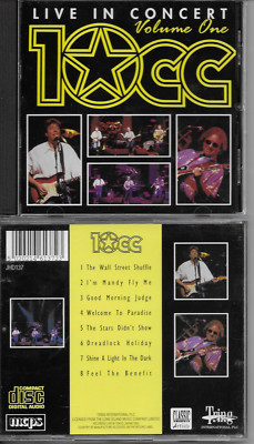 CD - 10CC : EN CONCERT LIVE - 10CC VOL. 1 / COMME NEUF - LIKE NEW | eBay