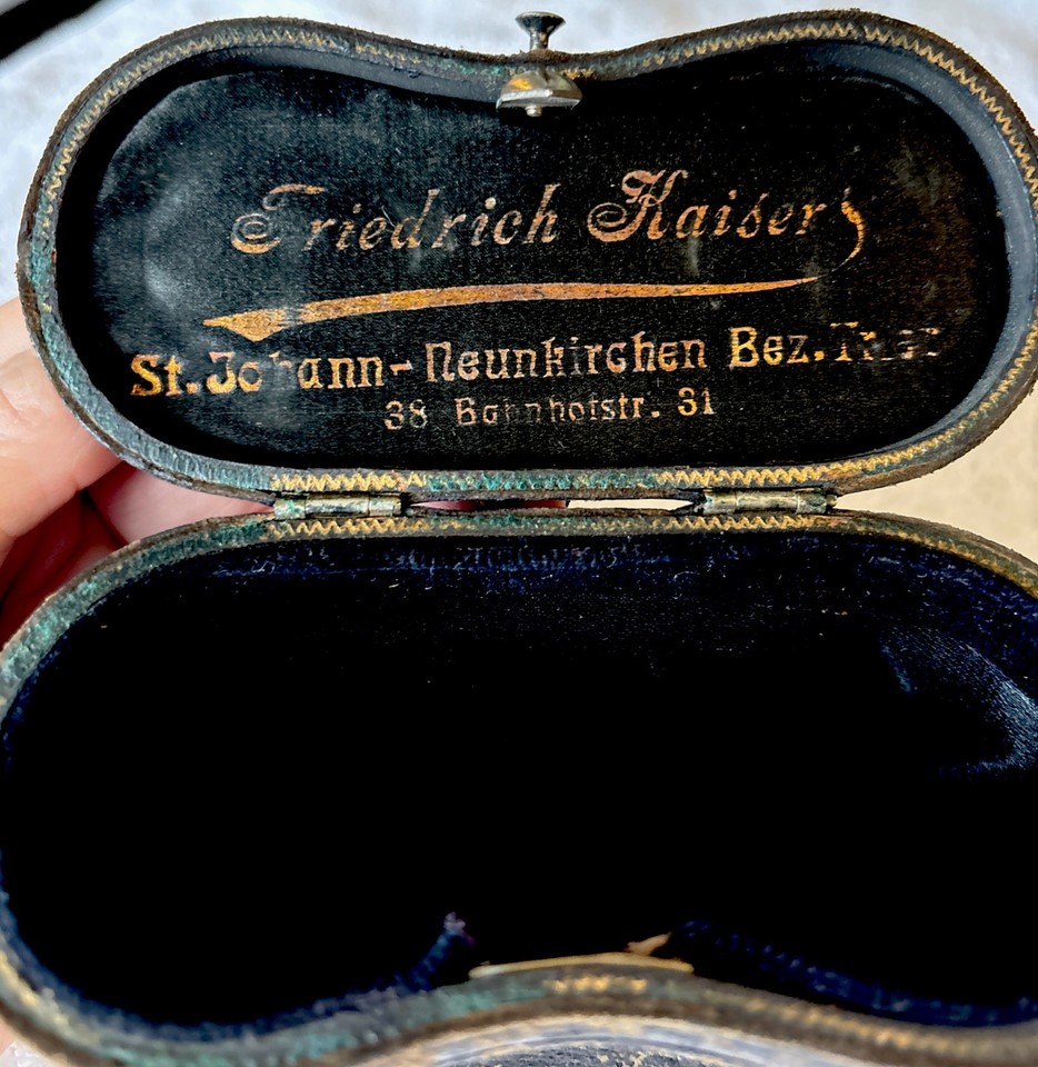 Antique German Gentlemen’sOpera Glasses with Case Friedrich Kaiser | eBay