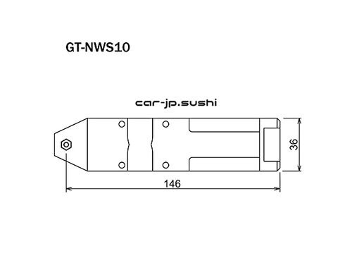 VESSEL Double-Acting Air Nipper Square Type GT-NWS10 | eBay UK