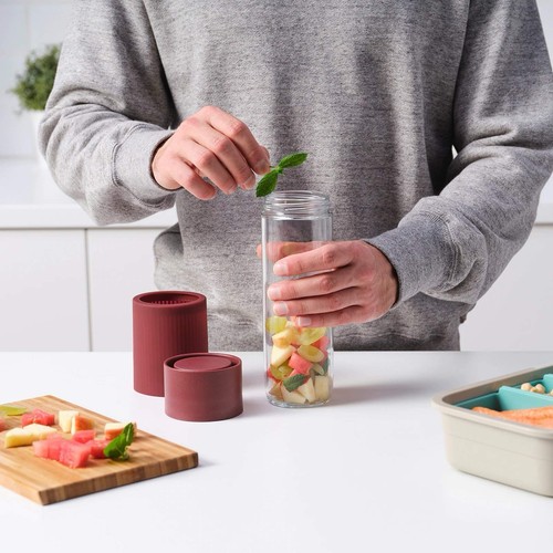 IKEA EFTERSTRAVA Travel Mug Tea/Fruit/Coffee Infuser 17oz/500ml NEW | eBay