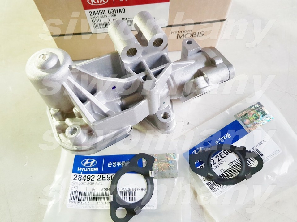 OEM 1.6L EGR Valve 1PC Gasket 2PC Hyundai Ioniq KIA Niro 2017-2019 ...