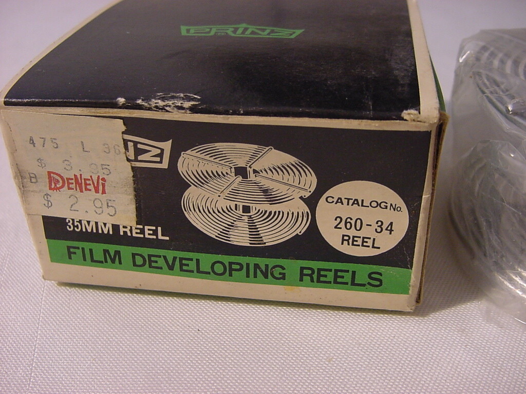 NOS - PRINZ FILM DEVELOPING REEL 260-34 Stainless Steel Film Developing ...