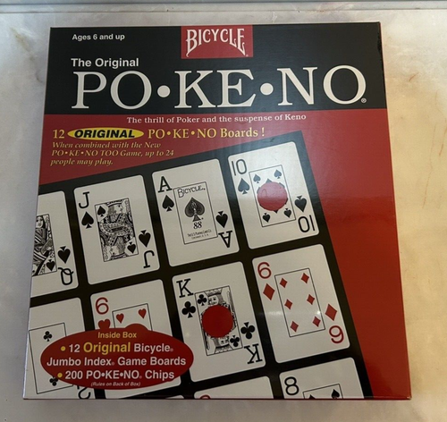Bicycle Original 12 Board Pokeno Card Game - 1007174 for sale online | eBay