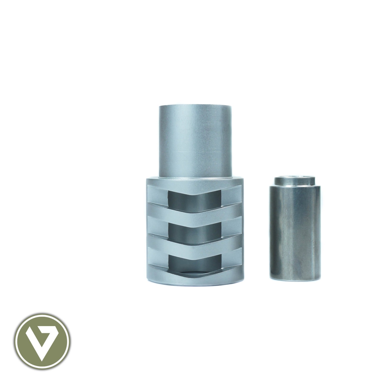 1911 .45 acp Mil-Spec muzzle brake SATIN PREDATOR compensator + FREE ...