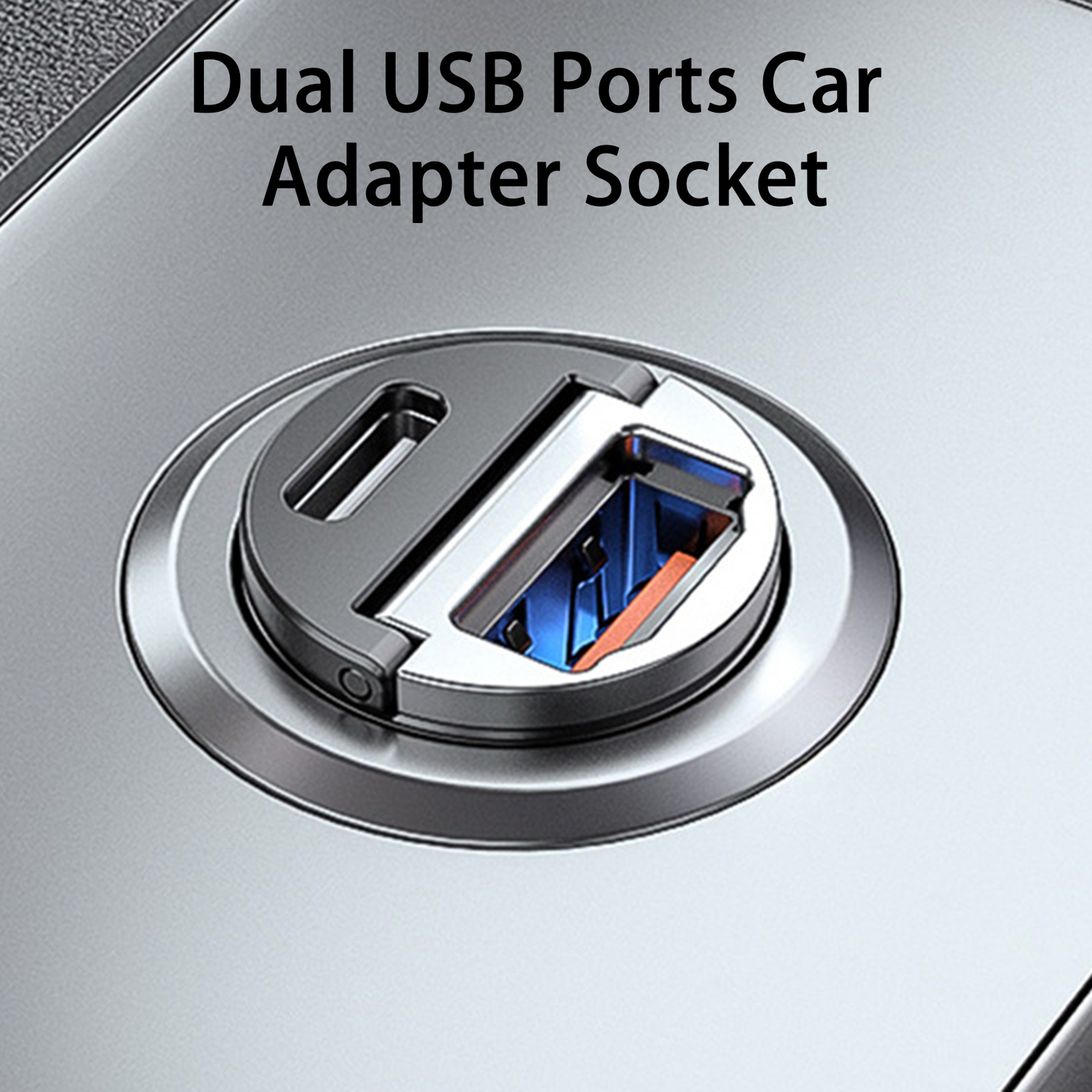 30w Charging Station Pull Ring Power Supply Dual Ports Car Usb Charging ...