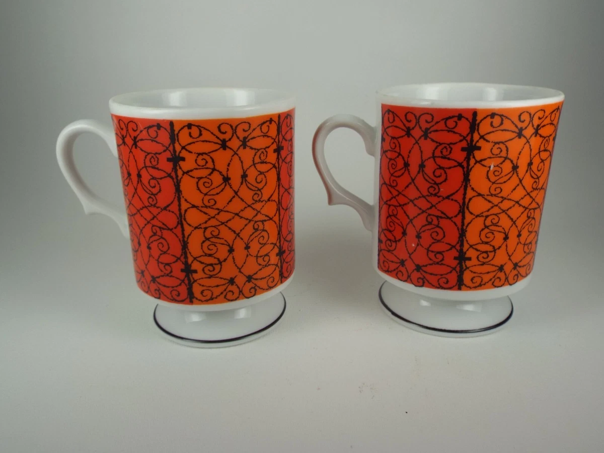 Pedestal Coffee Mugs